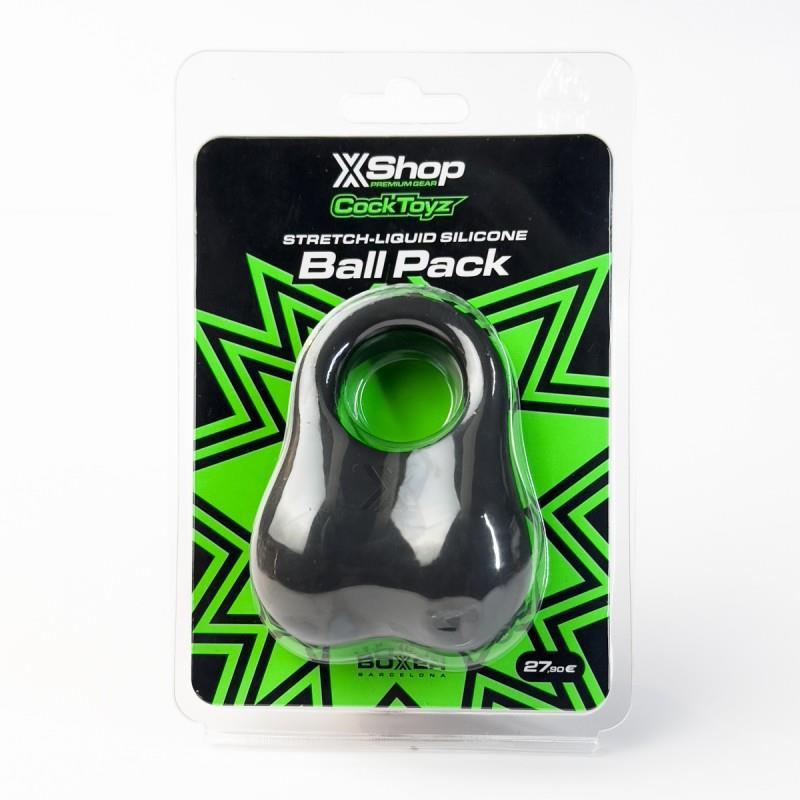 BOXER Stretch-Liquid Silicone Ball Pack, Black | Boxer Barcelona ...