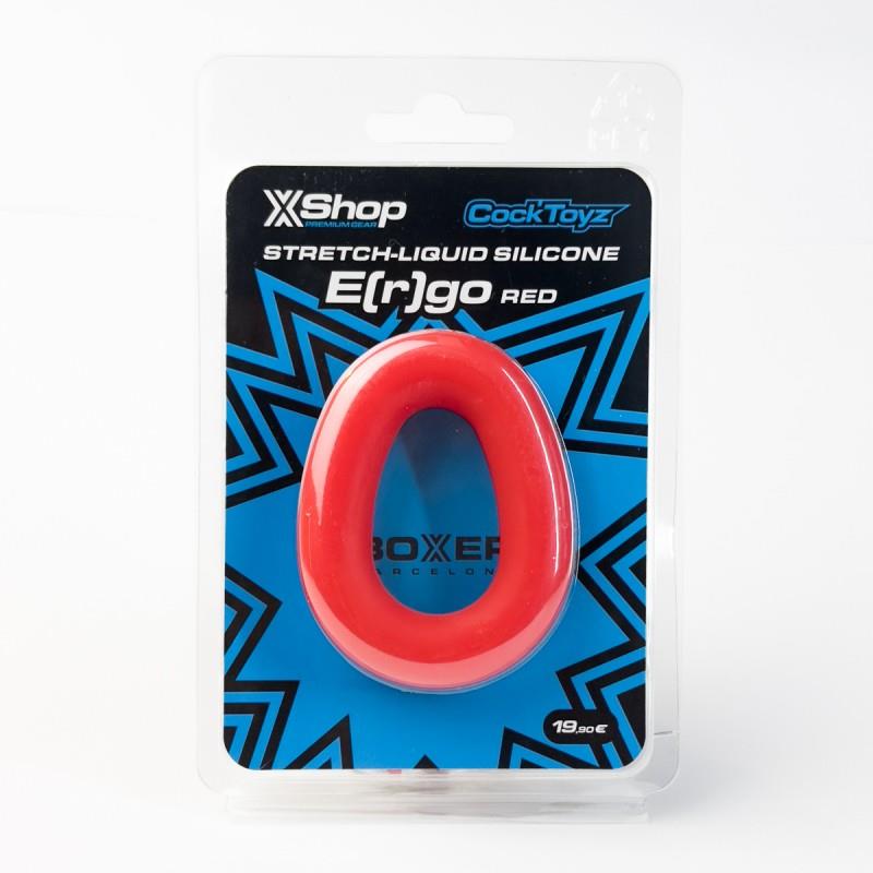 BOXER Stretch-Liquid Silicone E(r)go, Red | Boxer Barcelona – REGULATION
