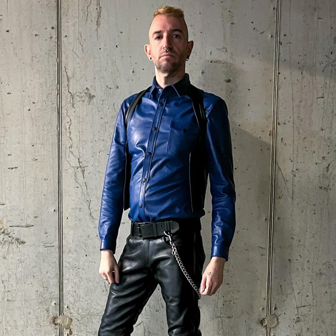 Omaha Leather Shirt // Made to order | Rufstok – REGULATION